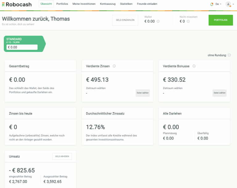 Robocash Erfahrungen 2025: 10% Zinsen & vollautomatisch investieren ...
